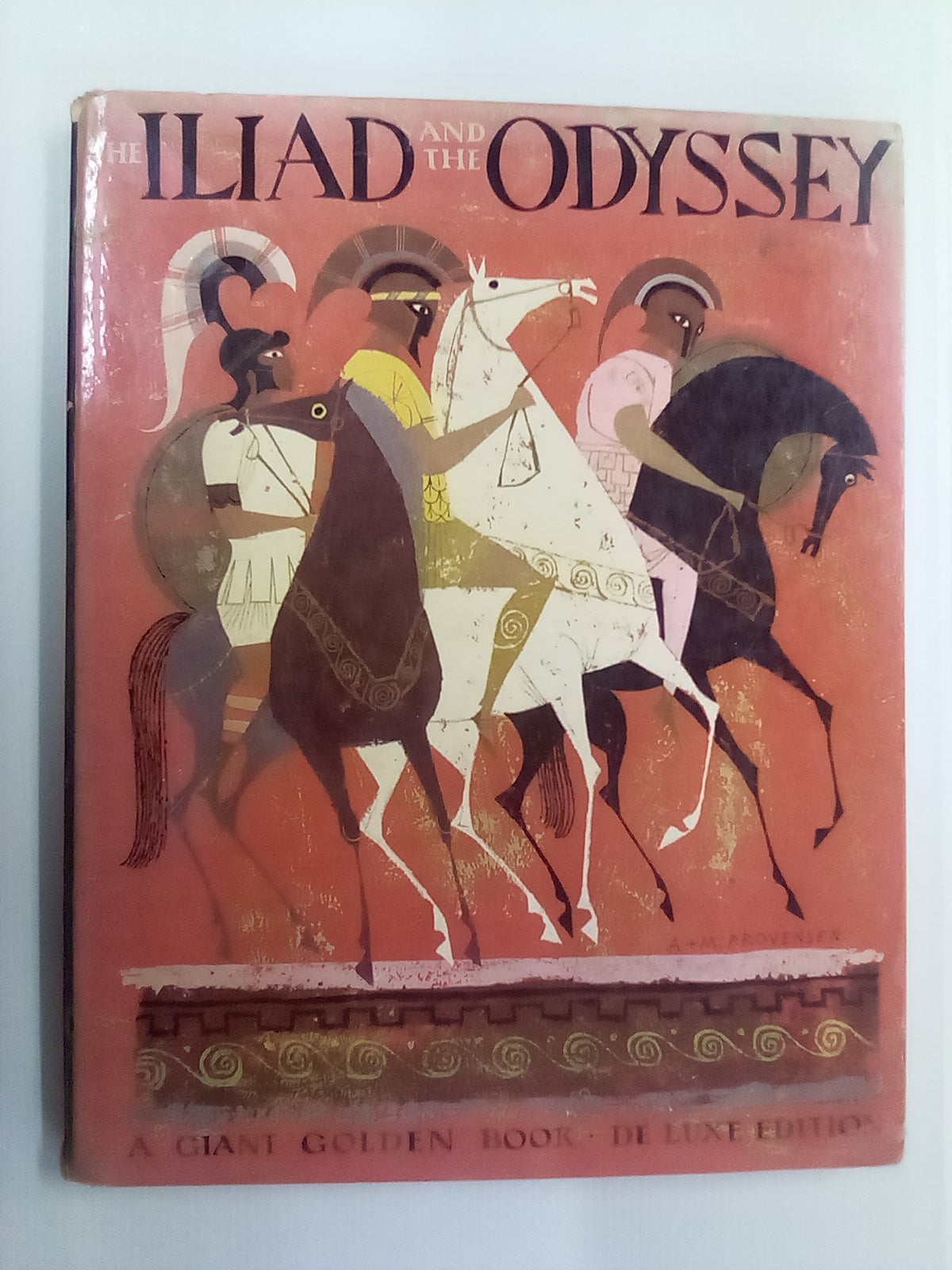 The Iliad and the Odyssey - A Giant Golden Book (1956) De Luxe Edition ...
