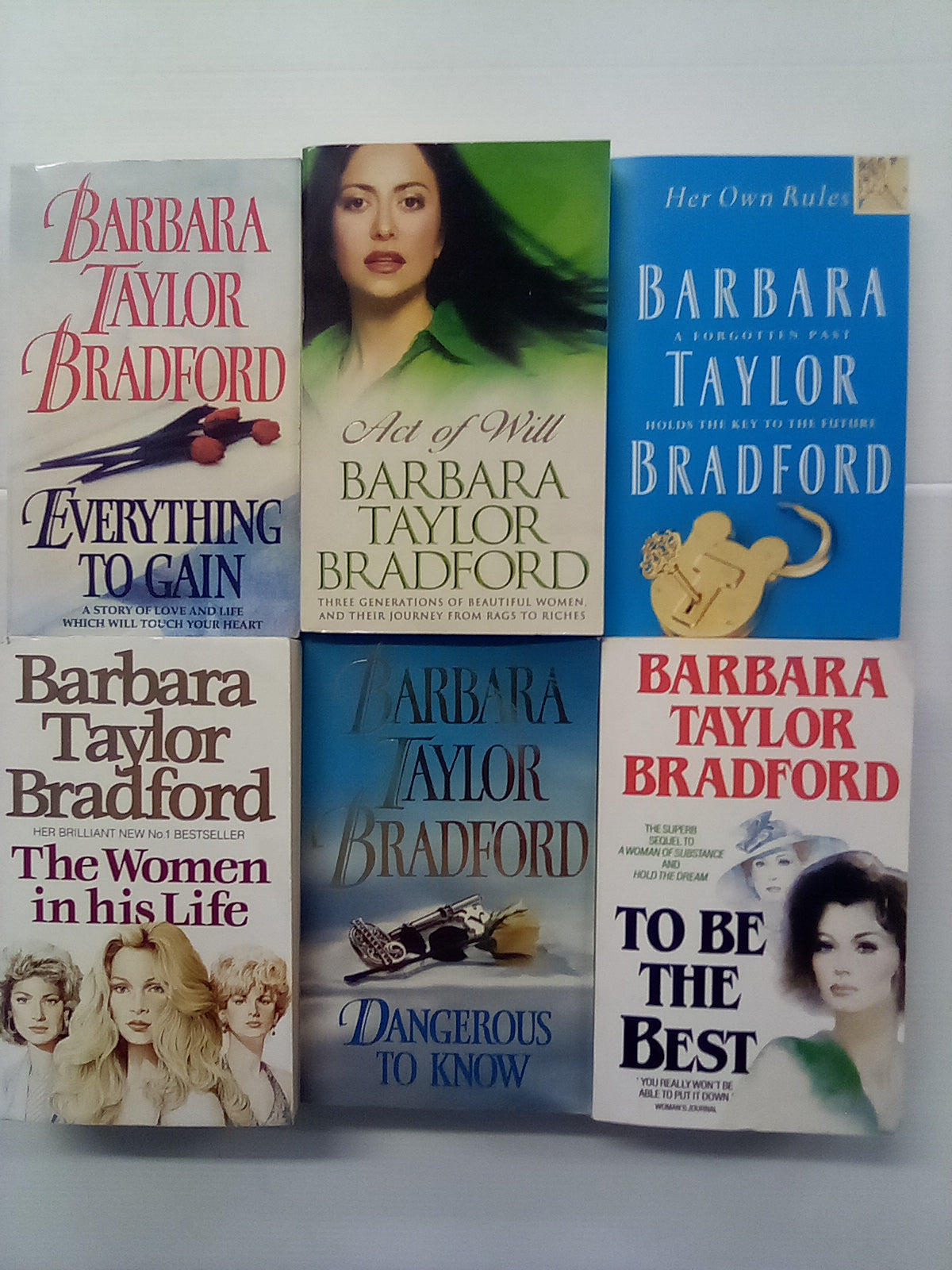Barbara Taylor Bradford: 6 Books – Atlantis Books