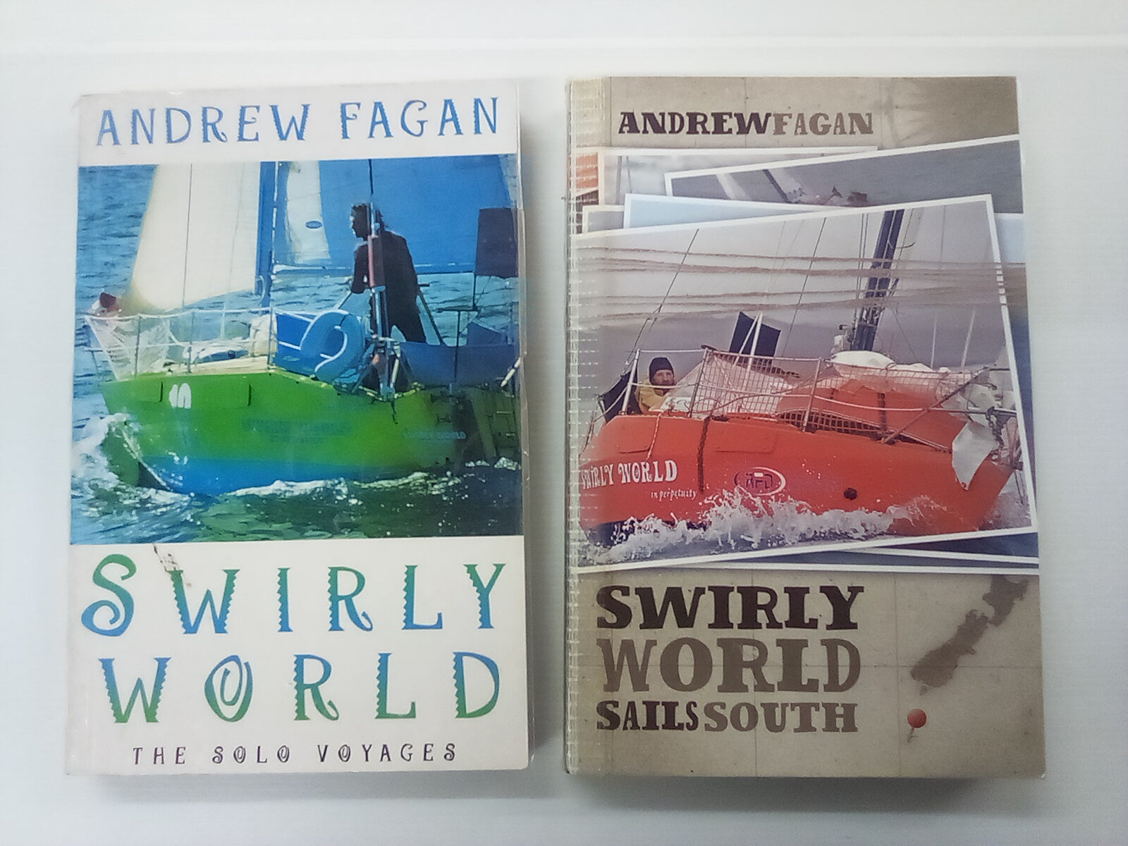 Swirly World Solo Voyages & Sails South by Andrew Fagan – Atlantis Books