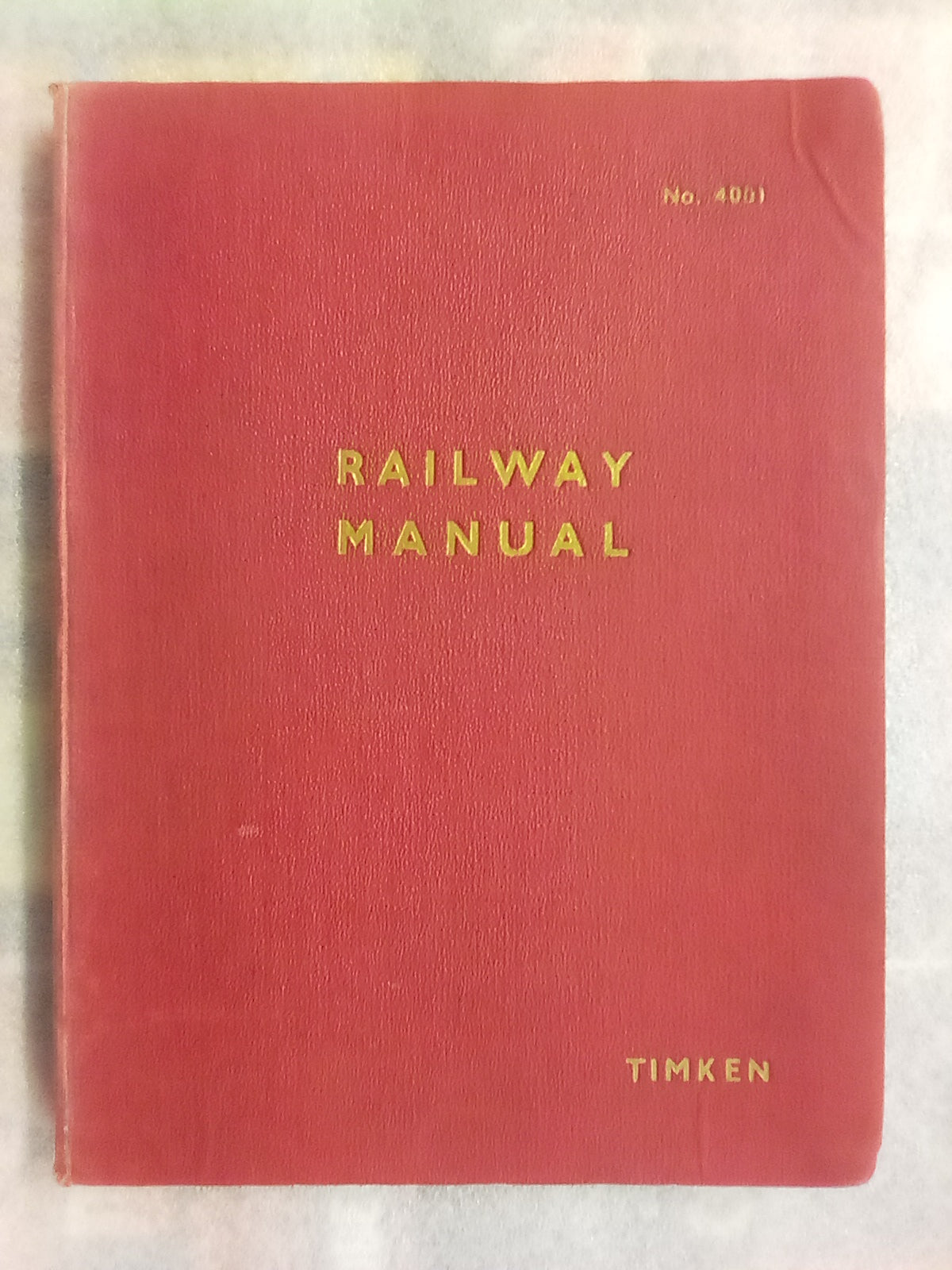 Timken Tapered Roller Bearings - Railway Manual – Atlantis Books