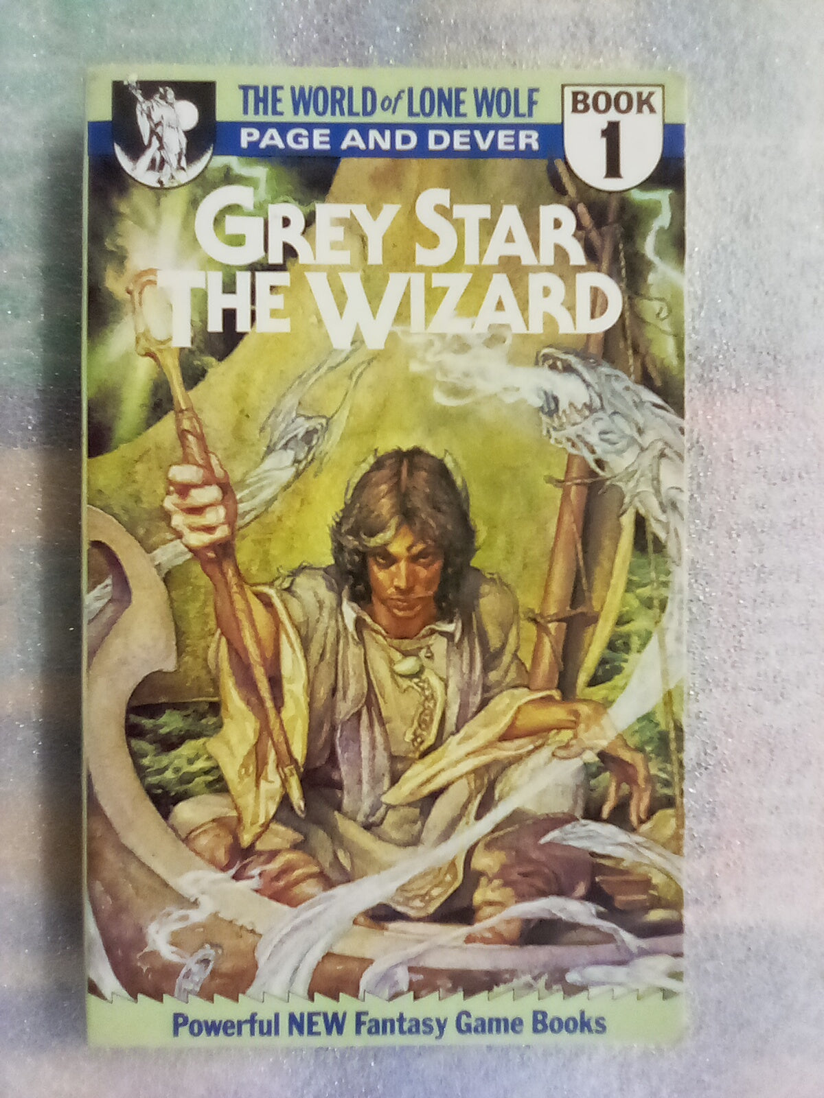 World of Lone Wolf Book 1 - Grey Star the Wizard (Fighting Fantasy ...