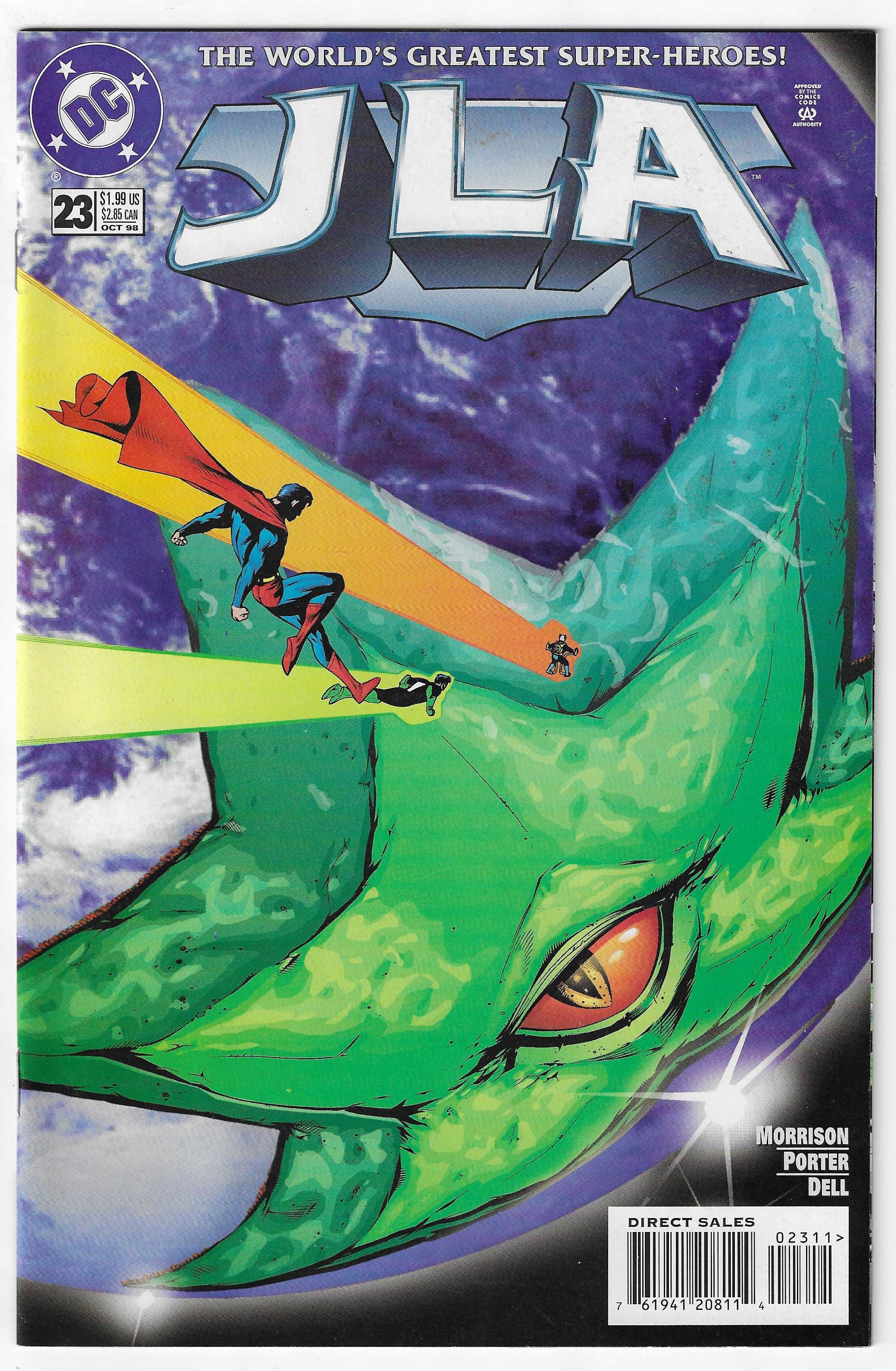 JLA (Volume 1) #23 – Atlantis Books